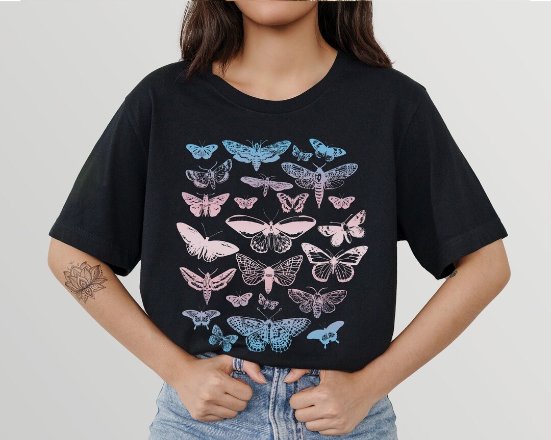 Trans Pride Shirt Cottagecore Pride Discreet Pride Subtle Pride Subtle ...