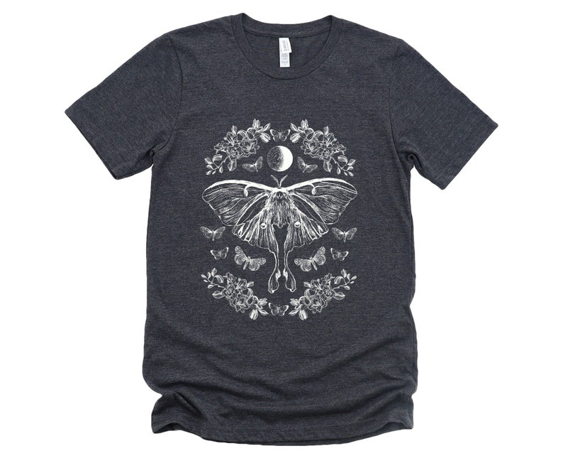 Luna Moth Celestial Moth Insect Shirt Moth T Shirt Moth Print - Etsy