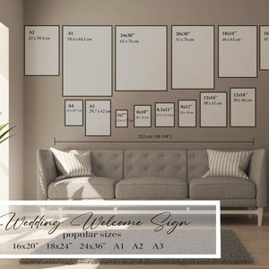 Personalized Wedding Welcome Sign, Custom Welcome Sign, Gift for Couple ...