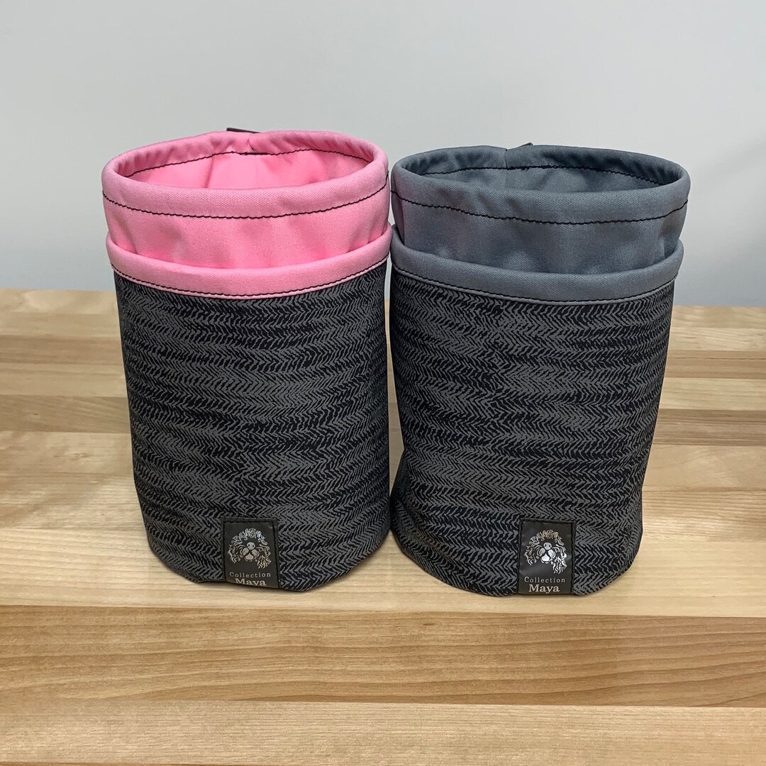 Waterproof Fabric Dog Treat Bag With Tire Track Print - an Essential ...