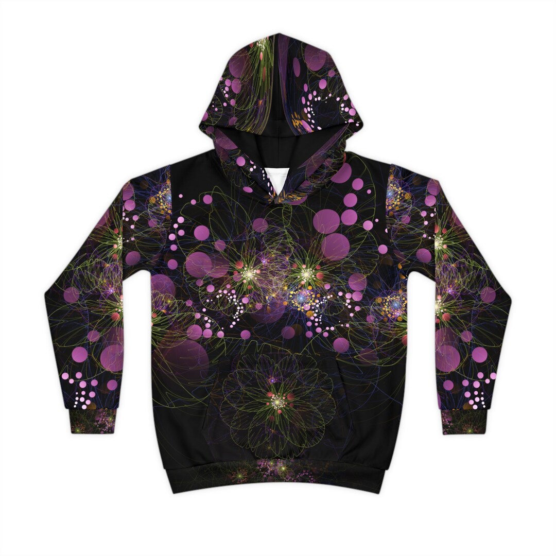 Children's Boho Hippie Fashion Pullover Hoodie Sweatshirt - Etsy