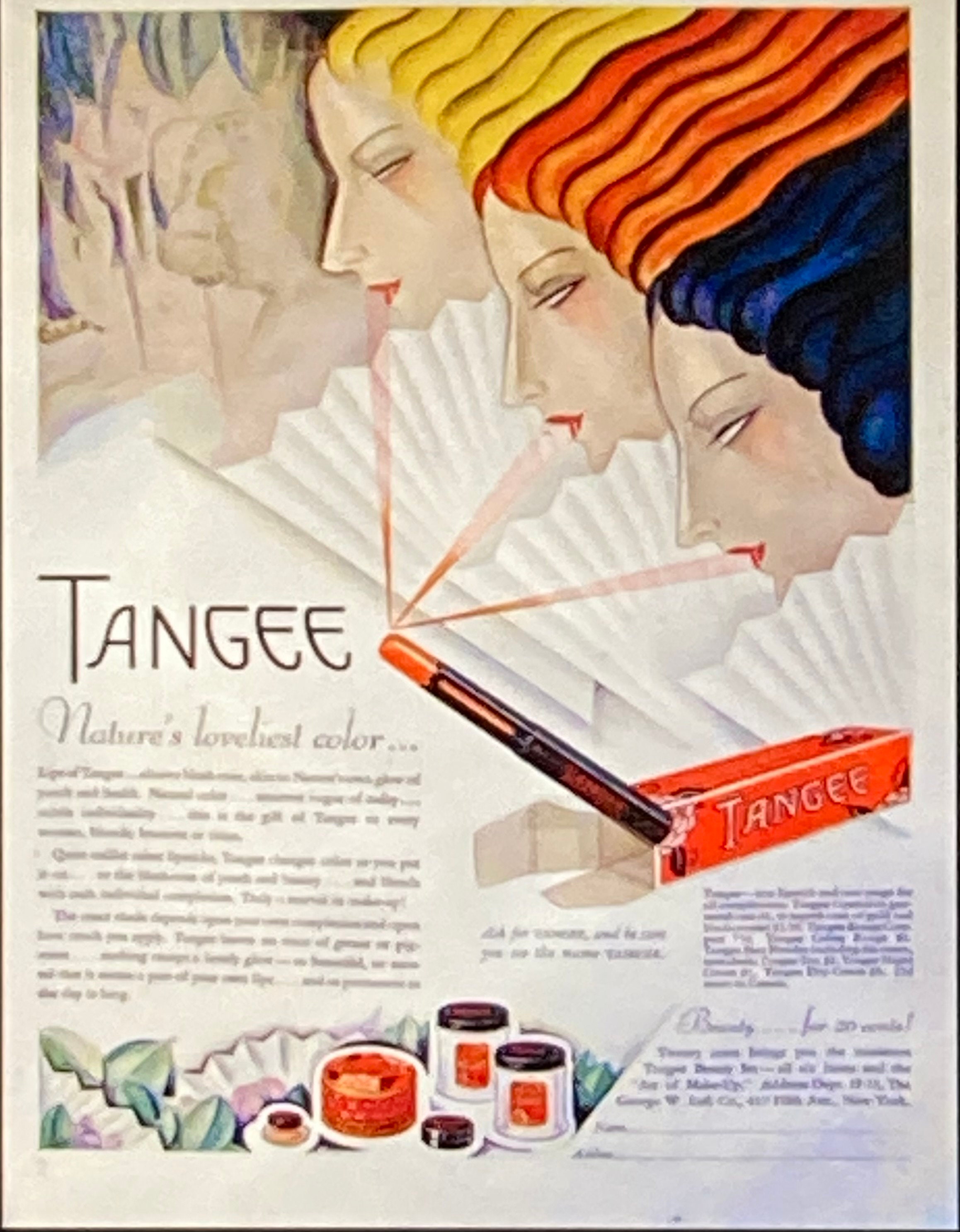 Tangee Rouge in a Cute Little Black Metal Compact With Its - Etsy