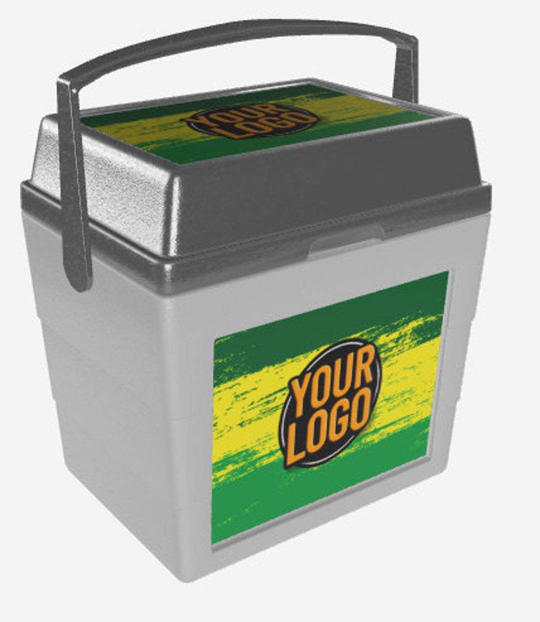 Custom Hardside Coolers With 24 Can, Full Body Vinyl Wrap Water Cooler ...