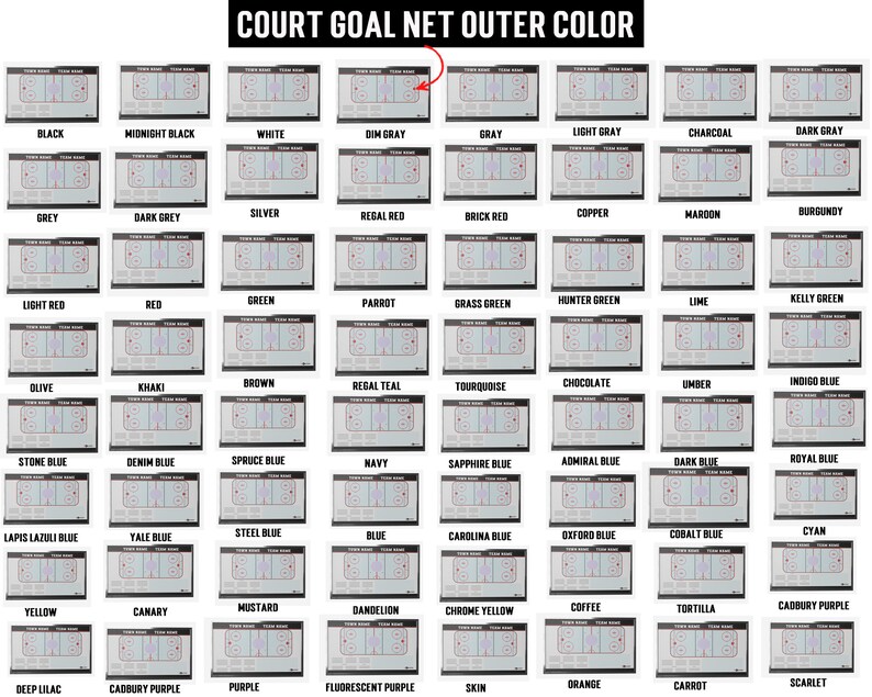 Custom Hockey Locker Room Whiteboard (wall), Hockey Board, Framed Board ...