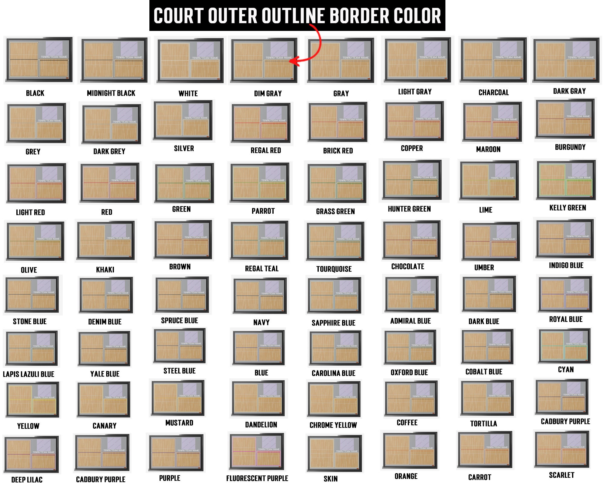 Custom Volleyball Locker Room Whiteboard (wall), Volleyball Board ...