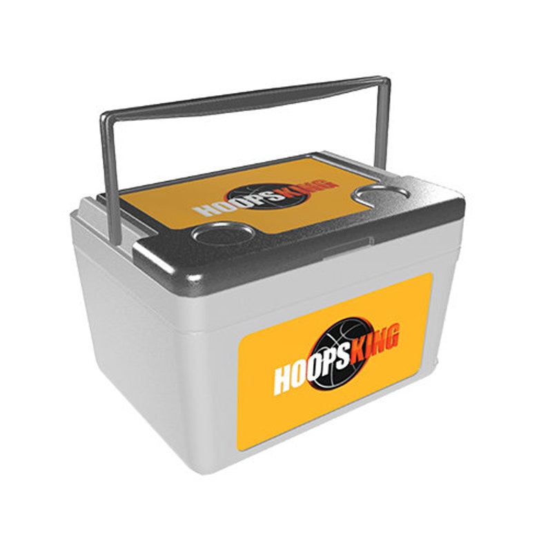 Custom Hardside Coolers With 6 Can, Full Body Vinyl Wrap Water Cooler ...