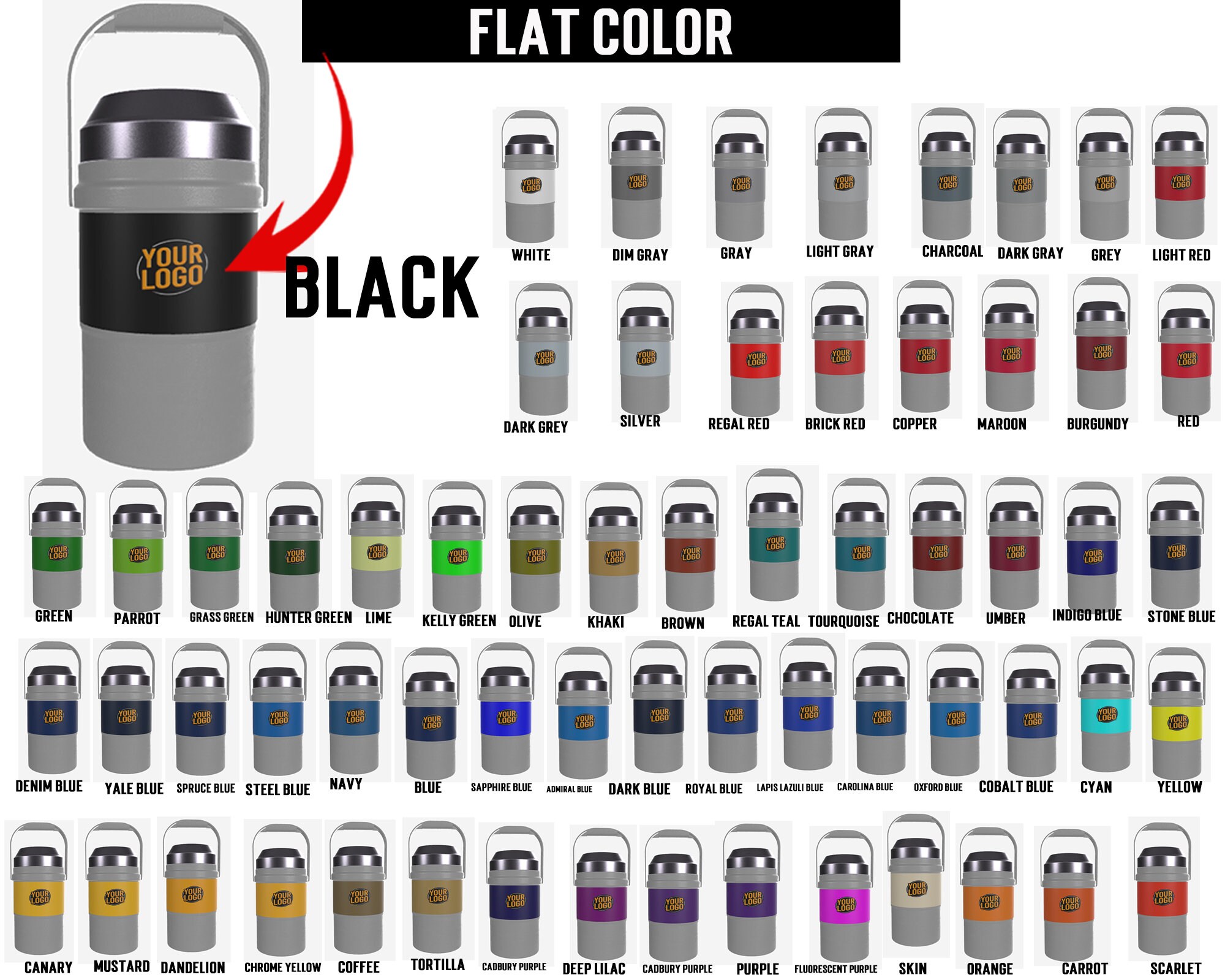 1/2 Gallon Custom Team Sideline Water Cooler, Sporting Event, Picnic ...