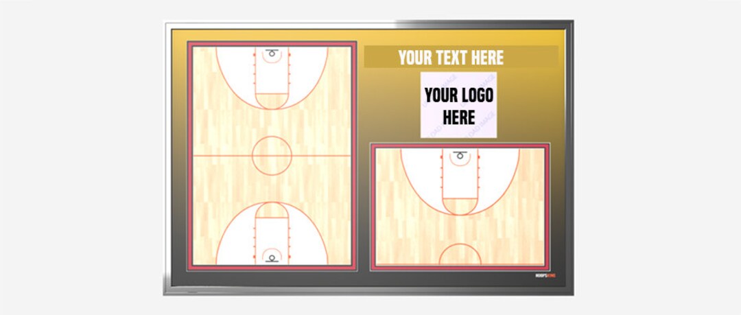 Basketball Board, Whiteboard, Dry Erase Board, Framed Board Games, Gift ...