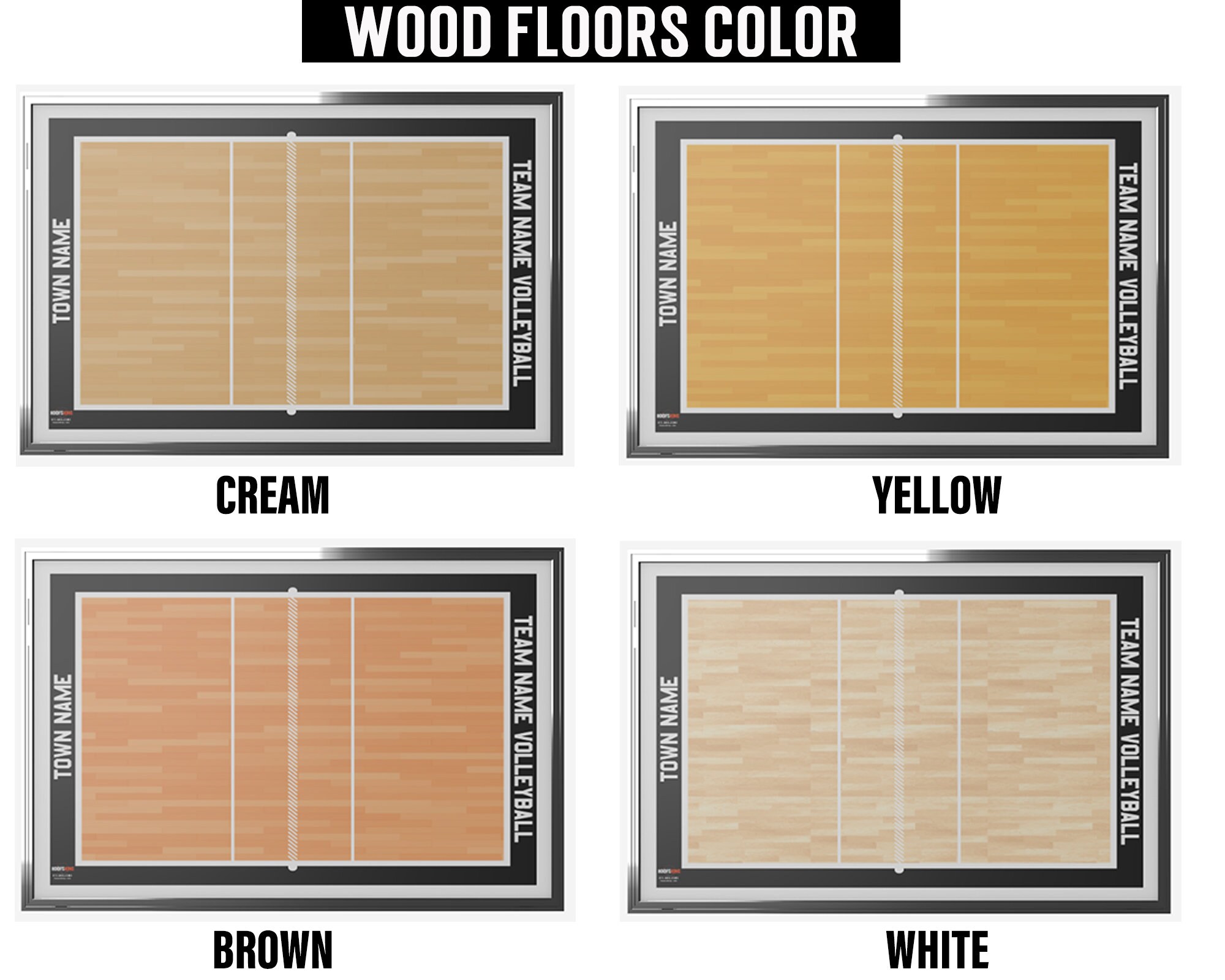 Custom Volleyball Locker Room Whiteboard (wall), Volleyball Board ...