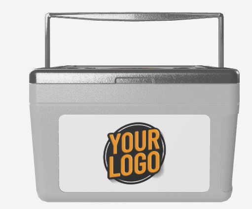 Custom Hardside Coolers With 6 Can, Full Body Vinyl Wrap Water Cooler ...