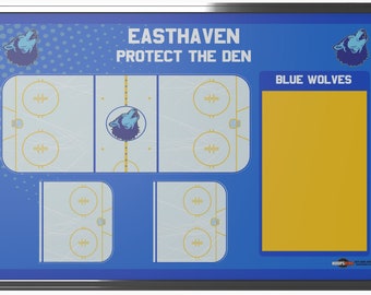 Custom Volleyball Locker Room Whiteboard (wall), Volleyball Board ...