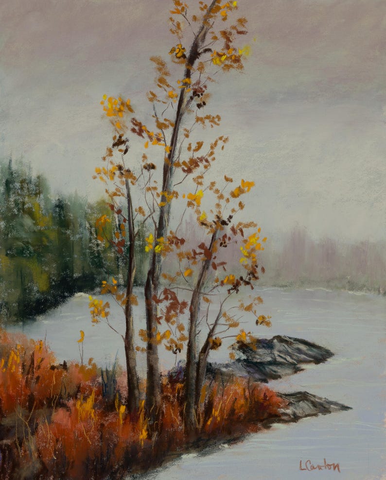 Original Pastel Painting/autumn Riches/9x12 - Etsy