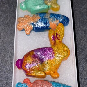 Bunny Crayons, Rabbit Crayons, Woodland Party, Party Favors, Kids ...