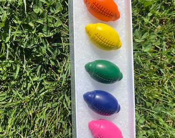 Football Crayons - Etsy