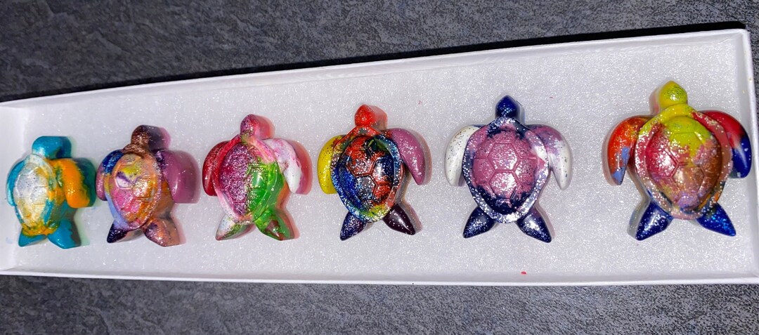 Sea Turtle Crayons - Etsy