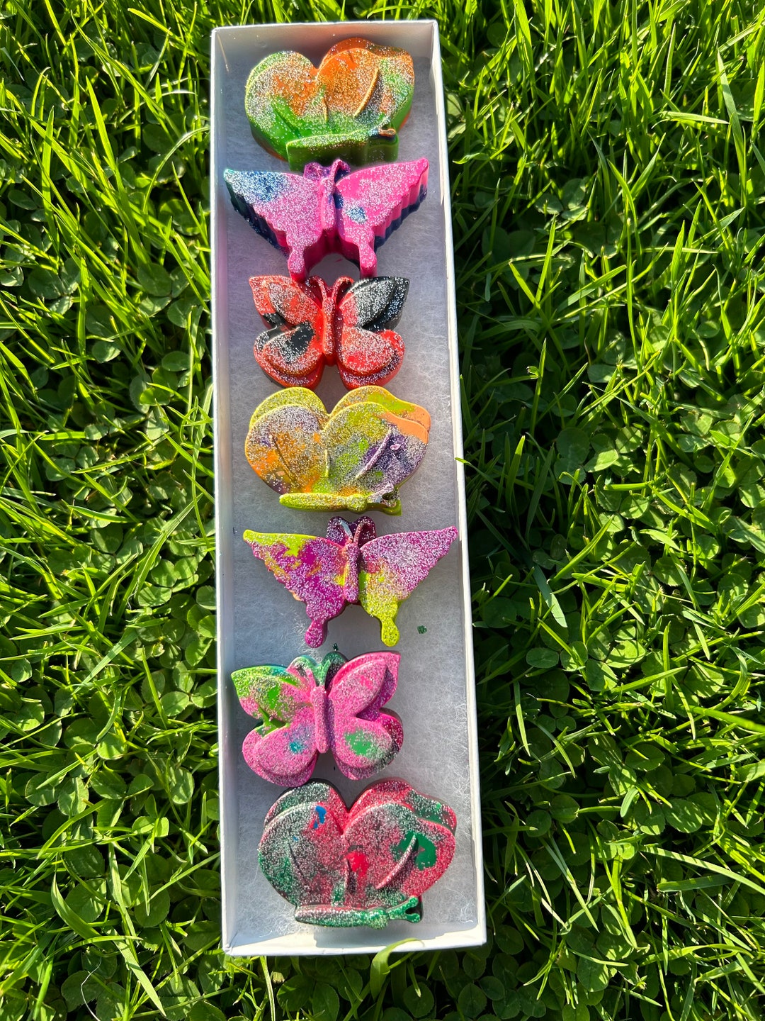 Butterfly Crayons - Etsy