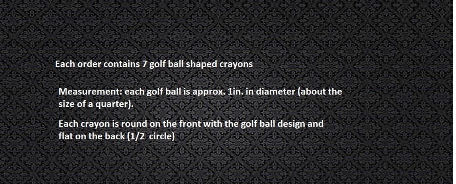Golf Ball Crayons - Etsy