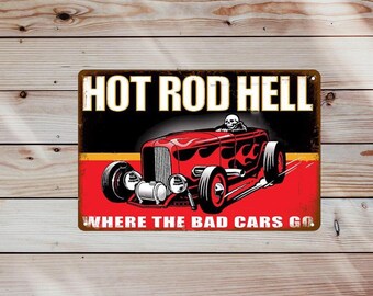 Hot Rod Hell Poster - Etsy