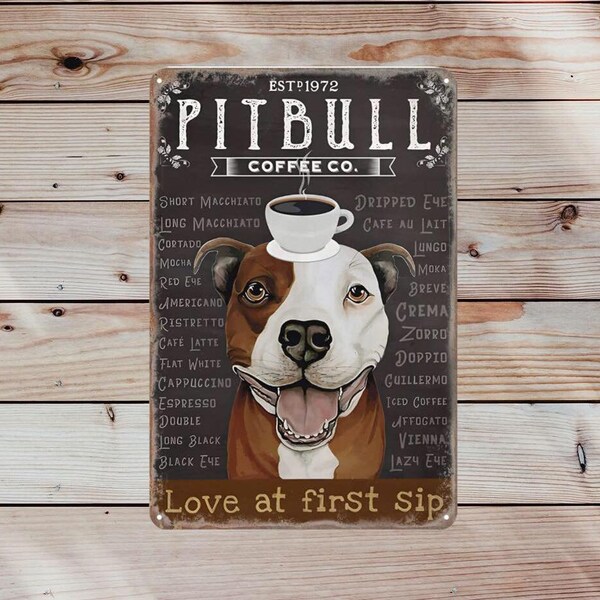Pitbull Sign - Etsy