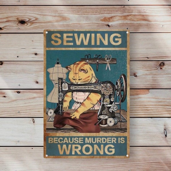 Vintage Sewing Signs - Etsy