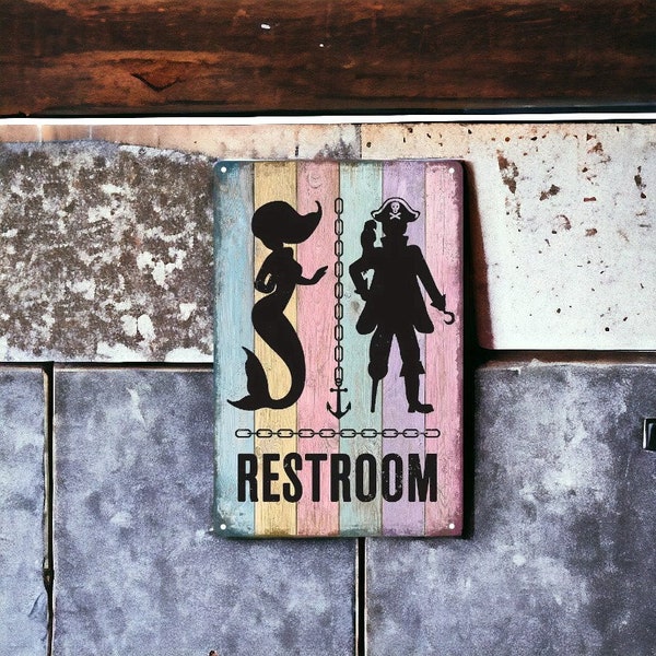 Pirate Bathroom - Etsy