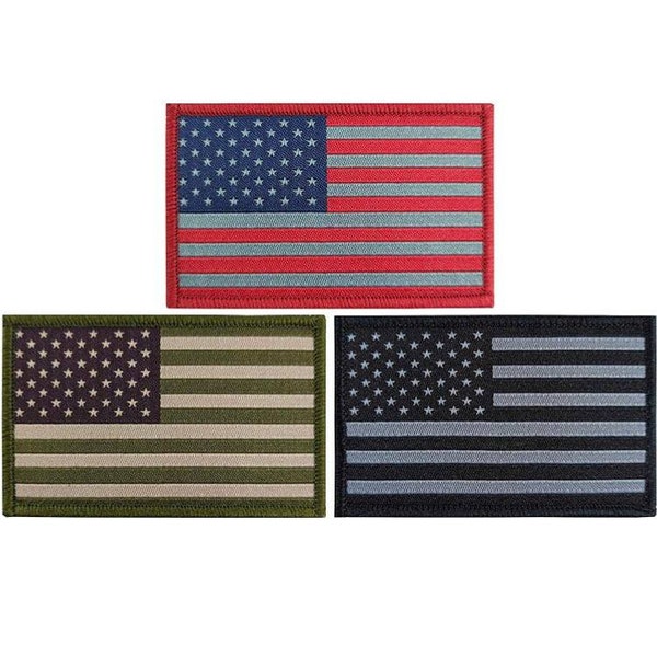 American Flag Patches - Etsy