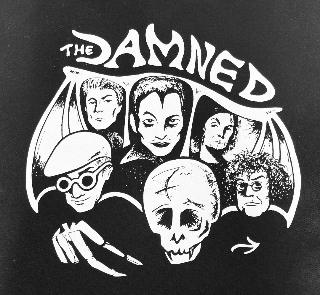 DAMNED Big Back Patch Punk - Etsy