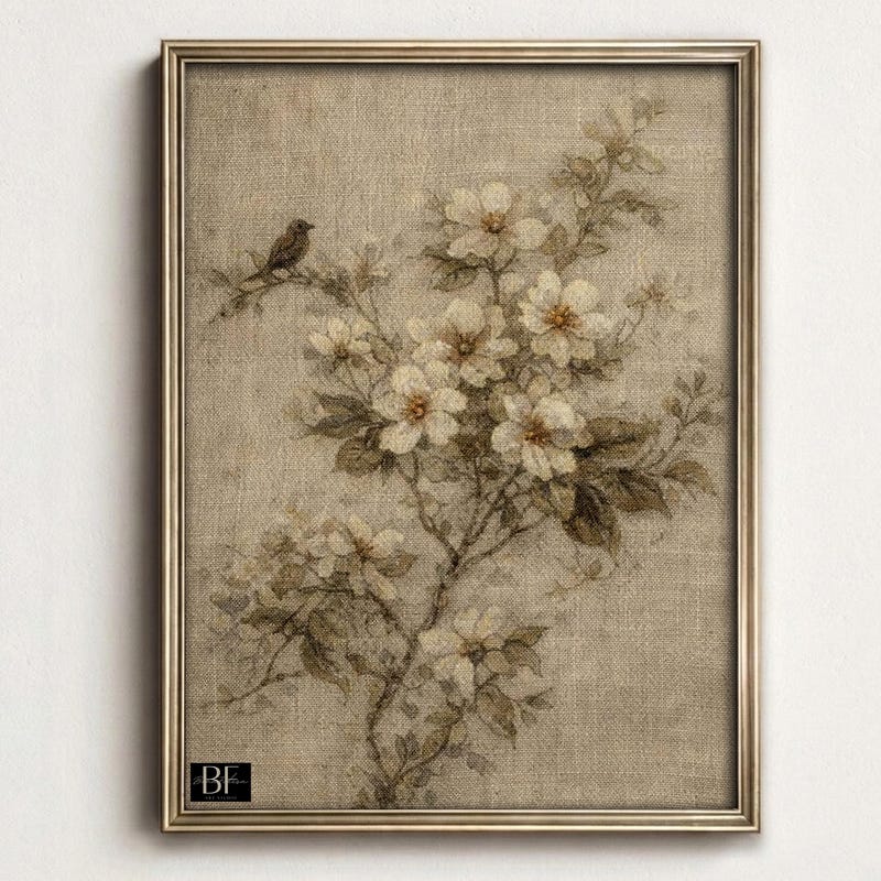 Botanical Tapestry Wall - Etsy