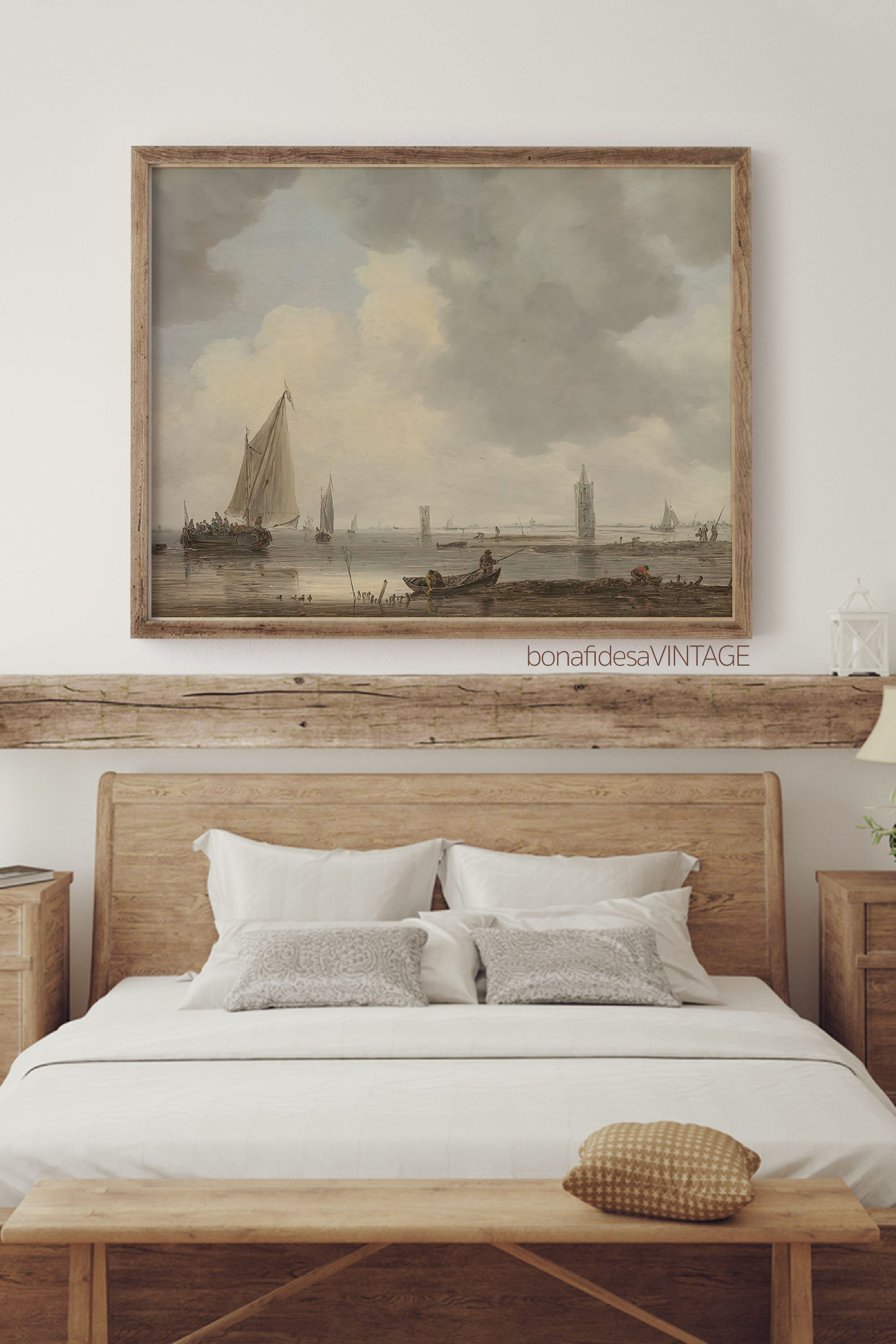 Vintage Nautical Painting, Digital Download, Antique Art Print ...