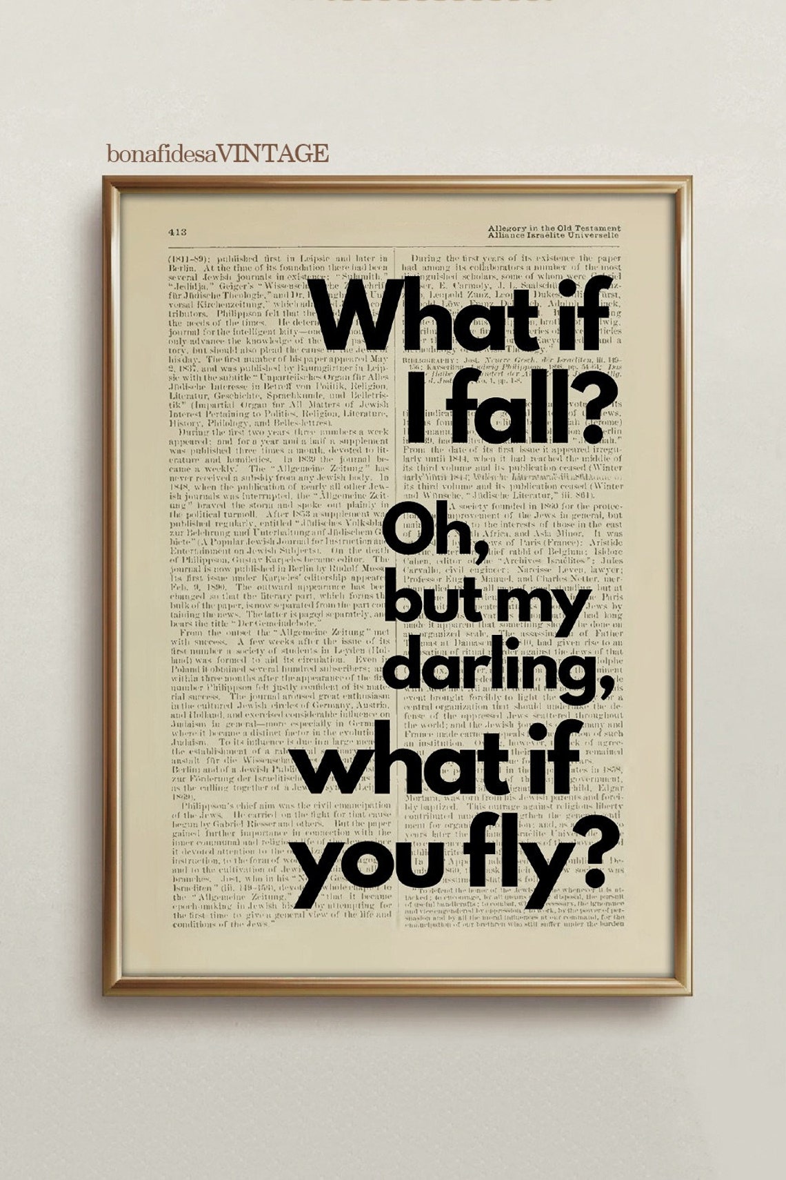 Erin Hanson Literary Poem - What If I Fall? Oh,but My Darling,what If ...