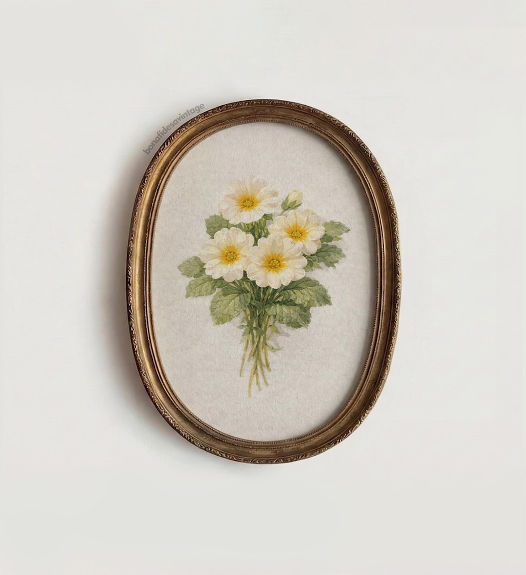Download de estampa botânica de prímula, arte de parede floral vintage ...