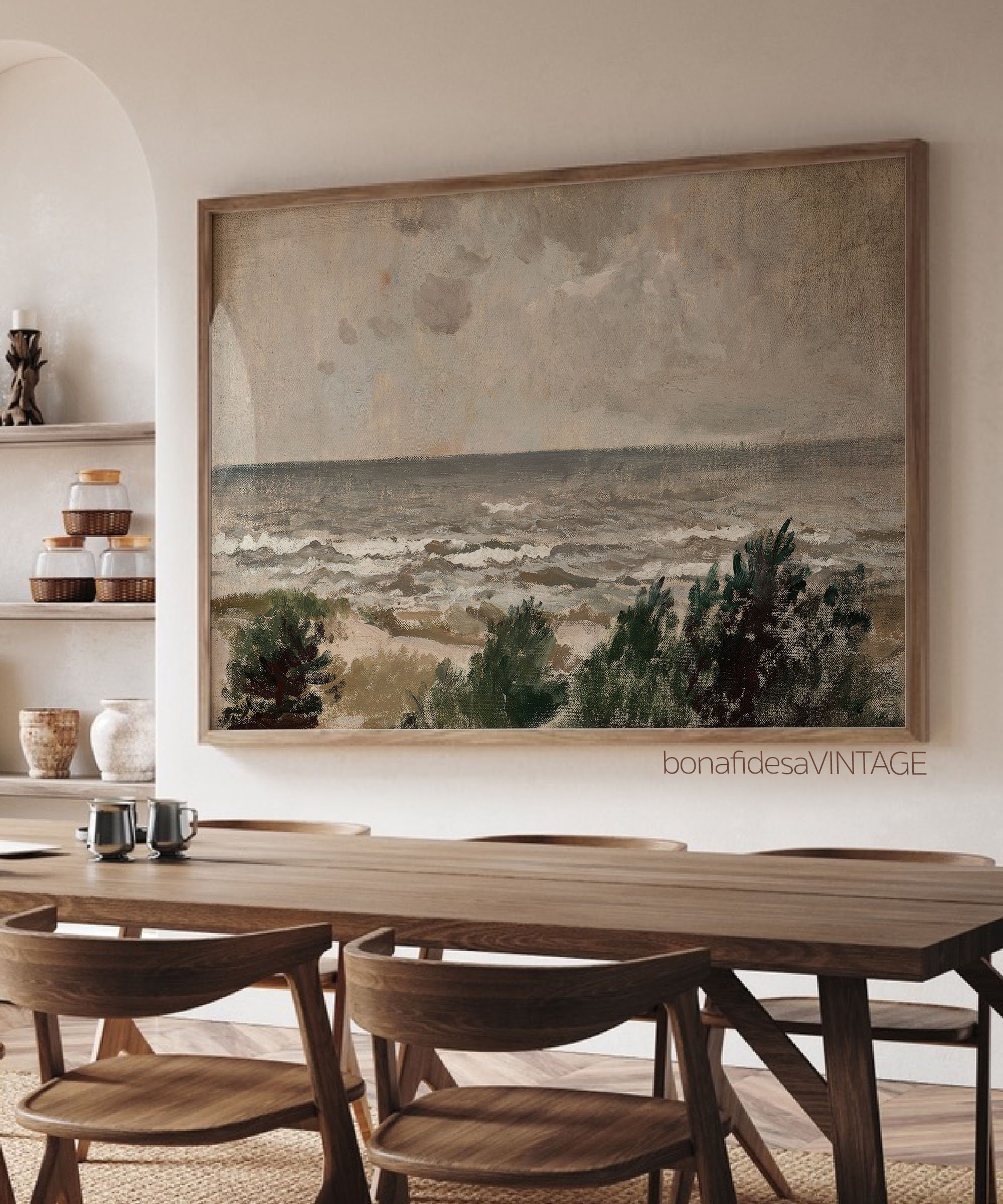 Beach Landscape Print, Beach Landscape Wall Art, Coastal Wall Art ...