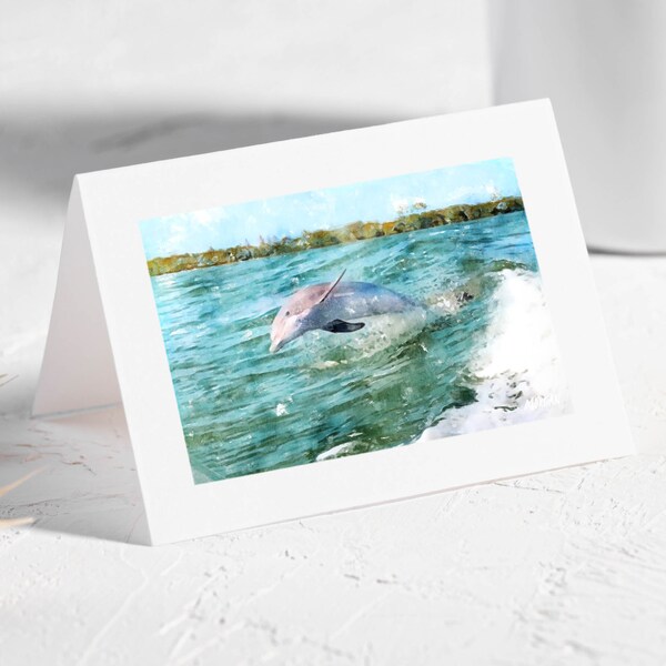 Dolphin Greeting Cards - Etsy
