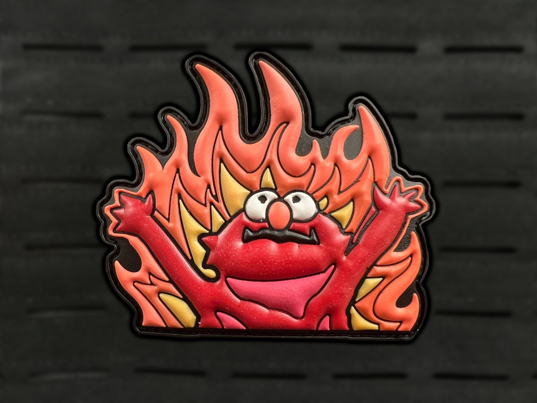 Hell Fire Hellmo Meme Funny PVC Morale Patch - Etsy