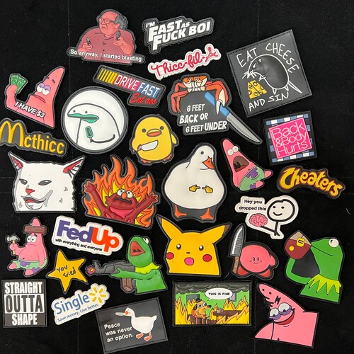 Rick Roll QR Code Meme Funny PVC Morale Patch - Etsy