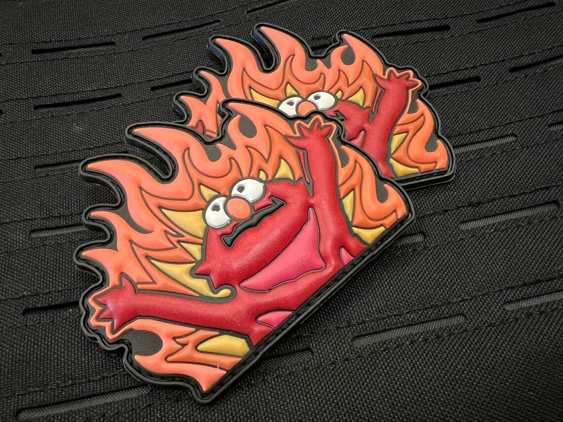 Hell Fire Hellmo Meme Funny PVC Morale Patch - Etsy