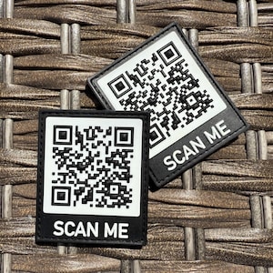 Rick Roll QR Code Meme Funny PVC Morale Patch - Etsy