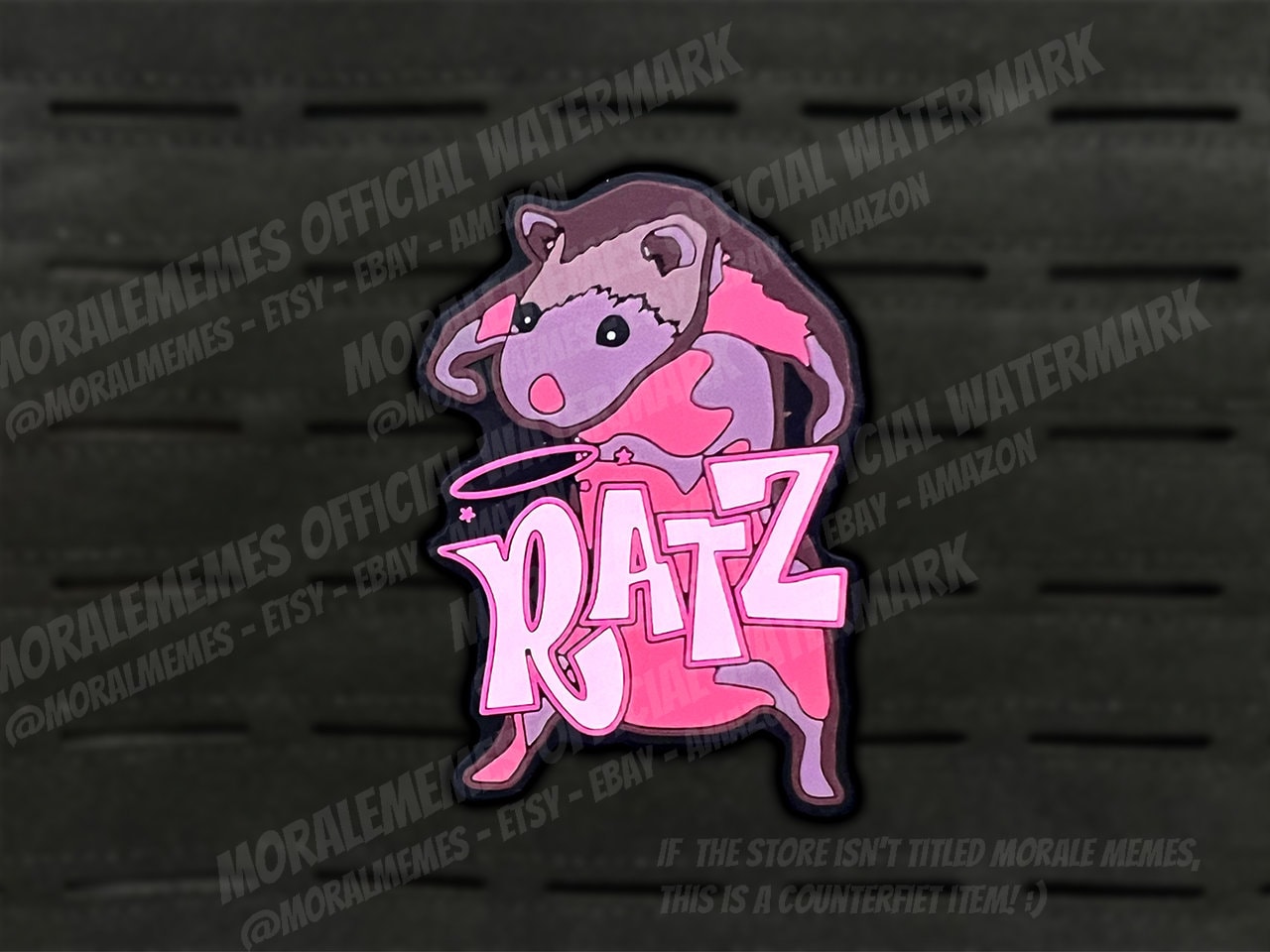 Ratz Meme Funny PVC Morale Patch - Etsy