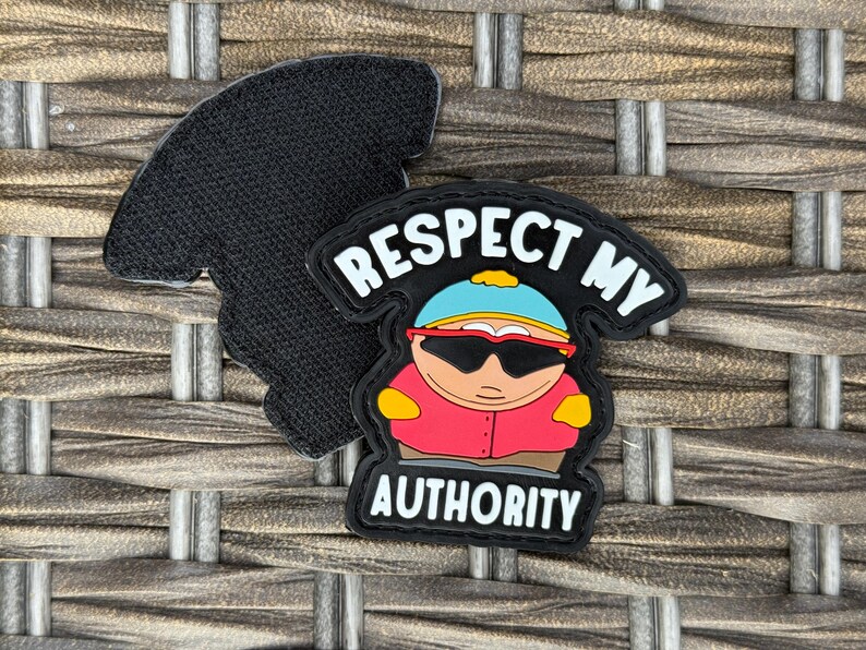 Respect My Authority Meme Funny PVC Morale Patch - Etsy