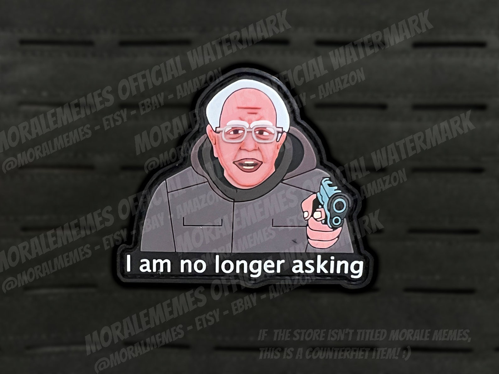 I Am No Longer Asking Meme Funny PVC Morale Patch - Etsy