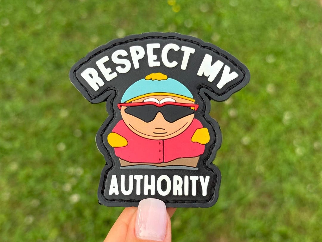 Respect My Authority Meme Funny PVC Morale Patch - Etsy