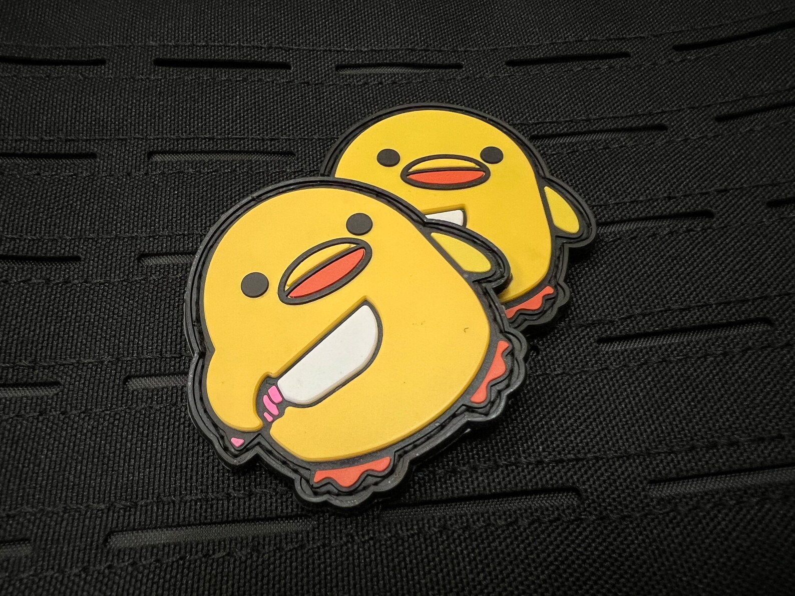 Baby Chick With Knife Meme Funny PVC Morale Patch - Etsy
