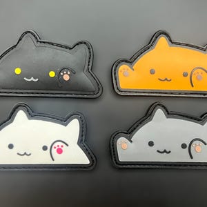 Cute Cat Meme Funny PVC Morale Patch - Etsy