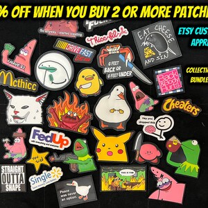 Shy Duck Meme Funny PVC Morale Patch - Etsy