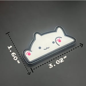 Cute Cat Meme Funny PVC Morale Patch - Etsy