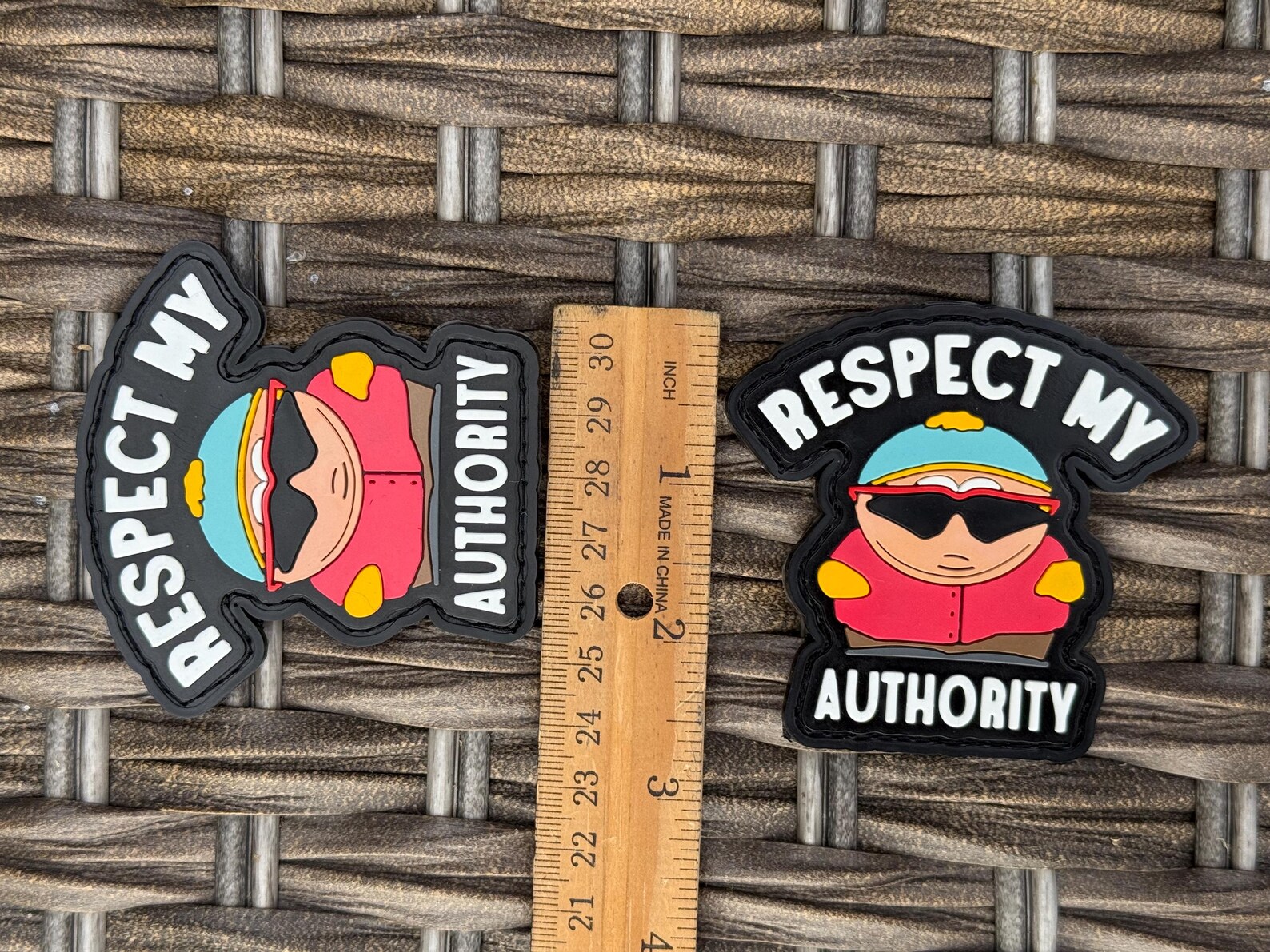 Respect My Authority Meme Funny PVC Morale Patch - Etsy
