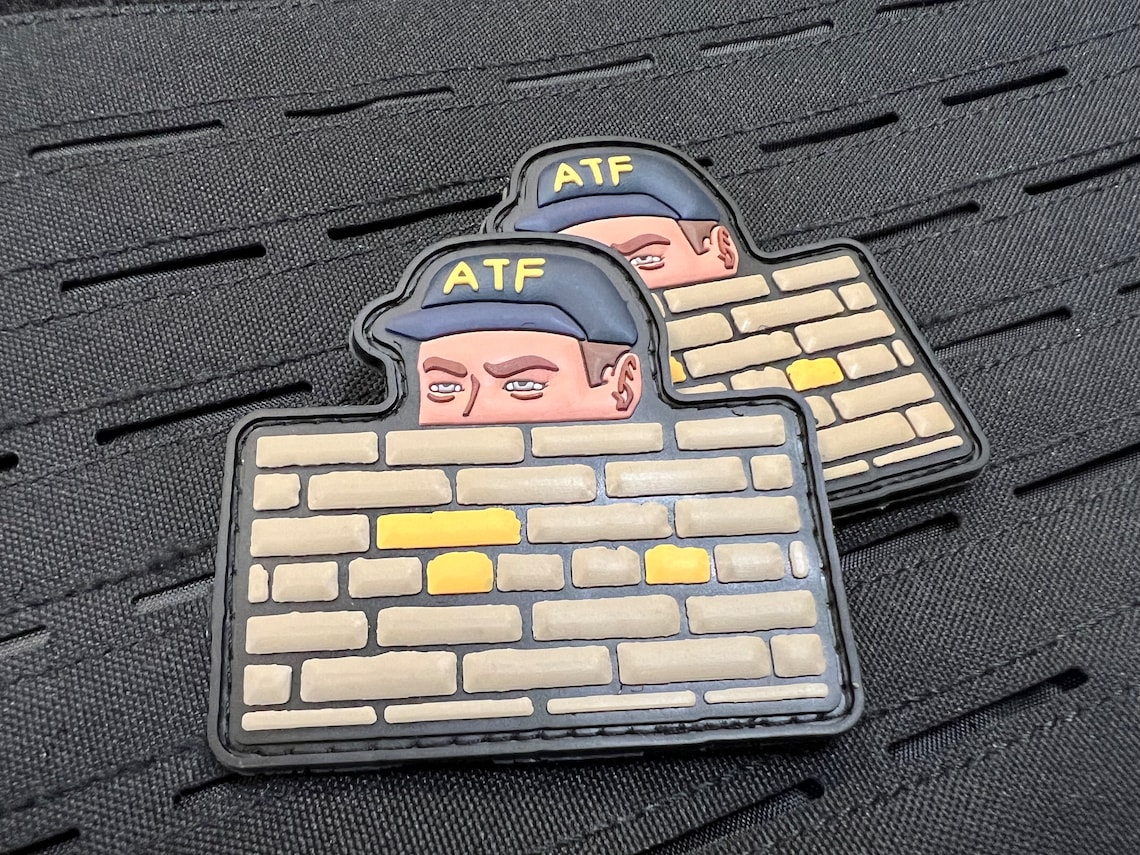 ATF Guy Meme Funny PVC Morale Patch - Etsy