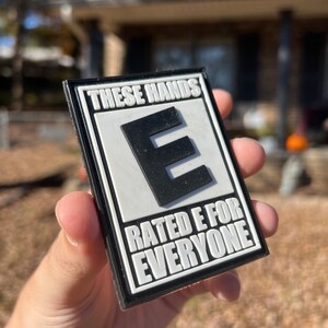 These Hands Rated E Funny PVC Morale Patch - Etsy