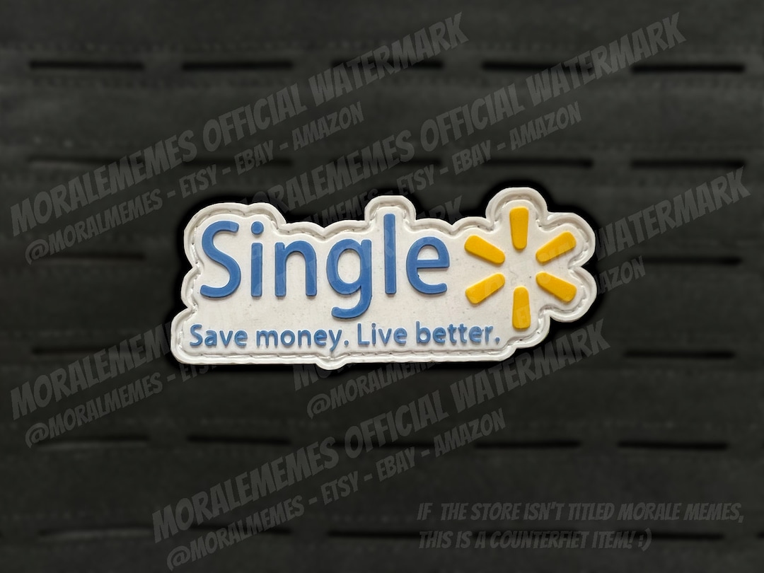 Single Funny PVC Morale Patch - Etsy