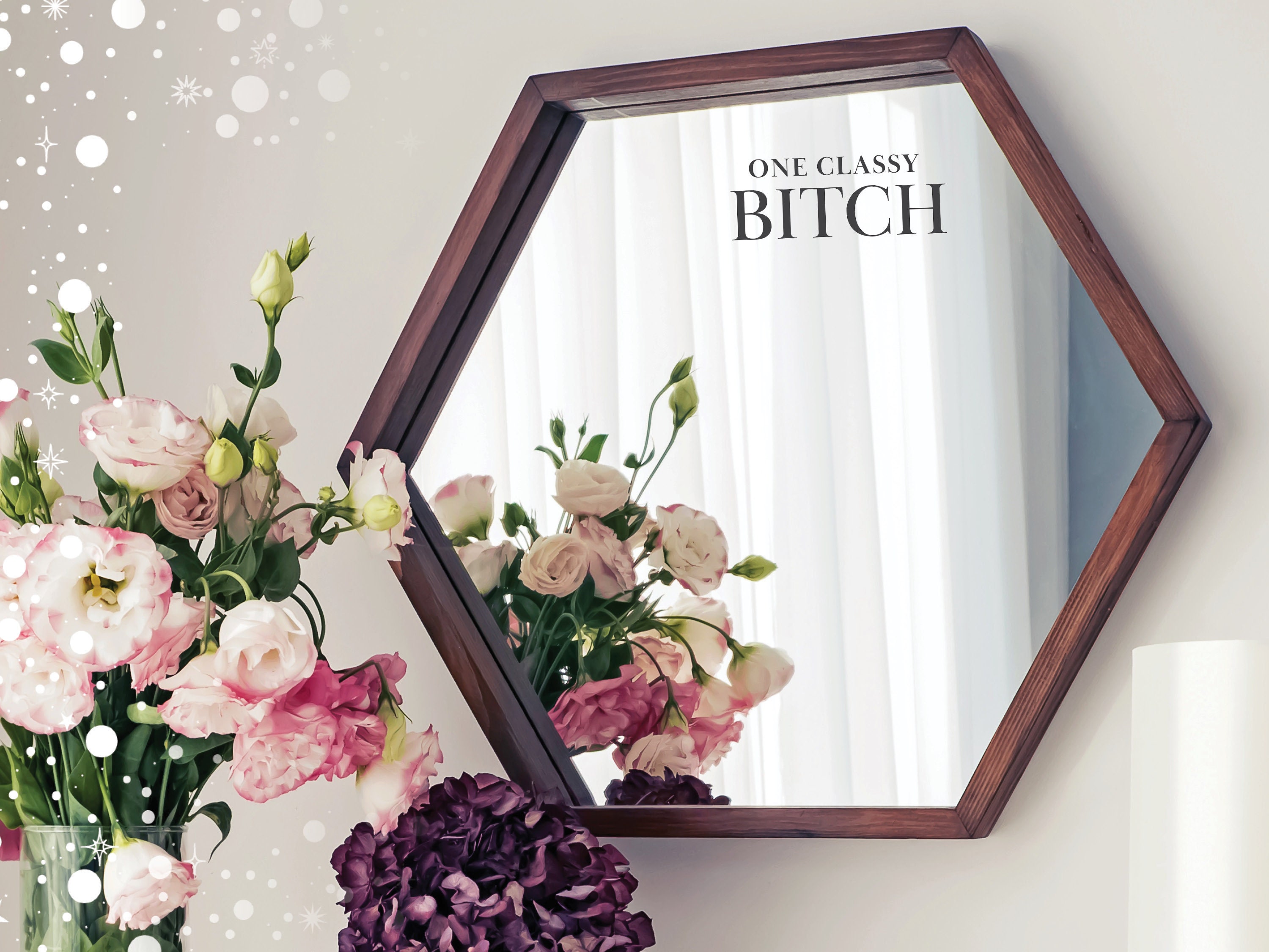 One Classy Bitch SVG Digital Downlod, Svg Files for Cricut - Etsy